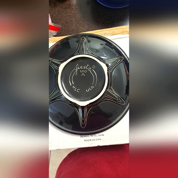 Fiestaware | Kitchen | Nib Black Fiesta Presentation Bowl | Poshmark